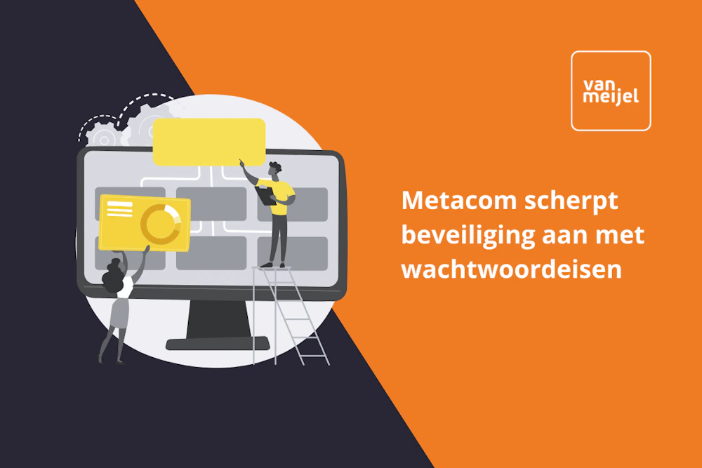 Metacom beveiliging: nieuwe wachtwoordeisen | VanMeijel